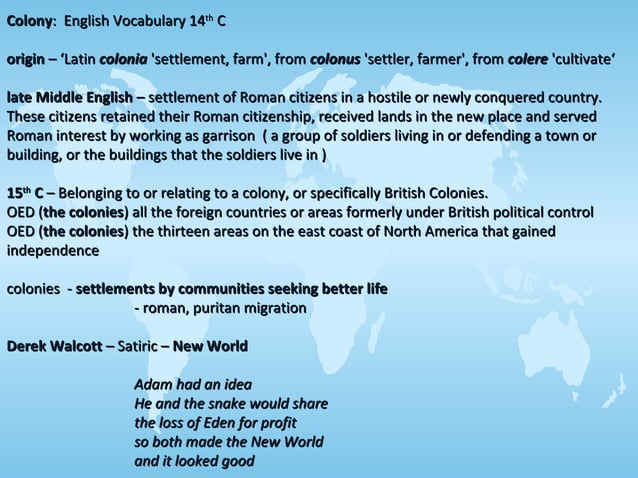 Postcolonialism Introduction - Background | PPT