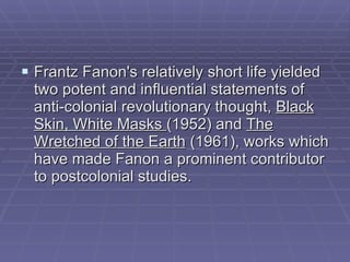 Postcolonialism Theory | PPT