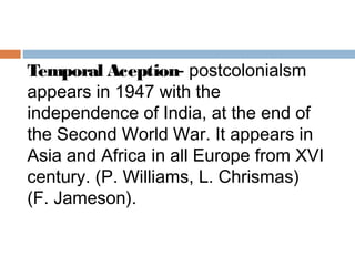 Postcolonialism theory | PPT