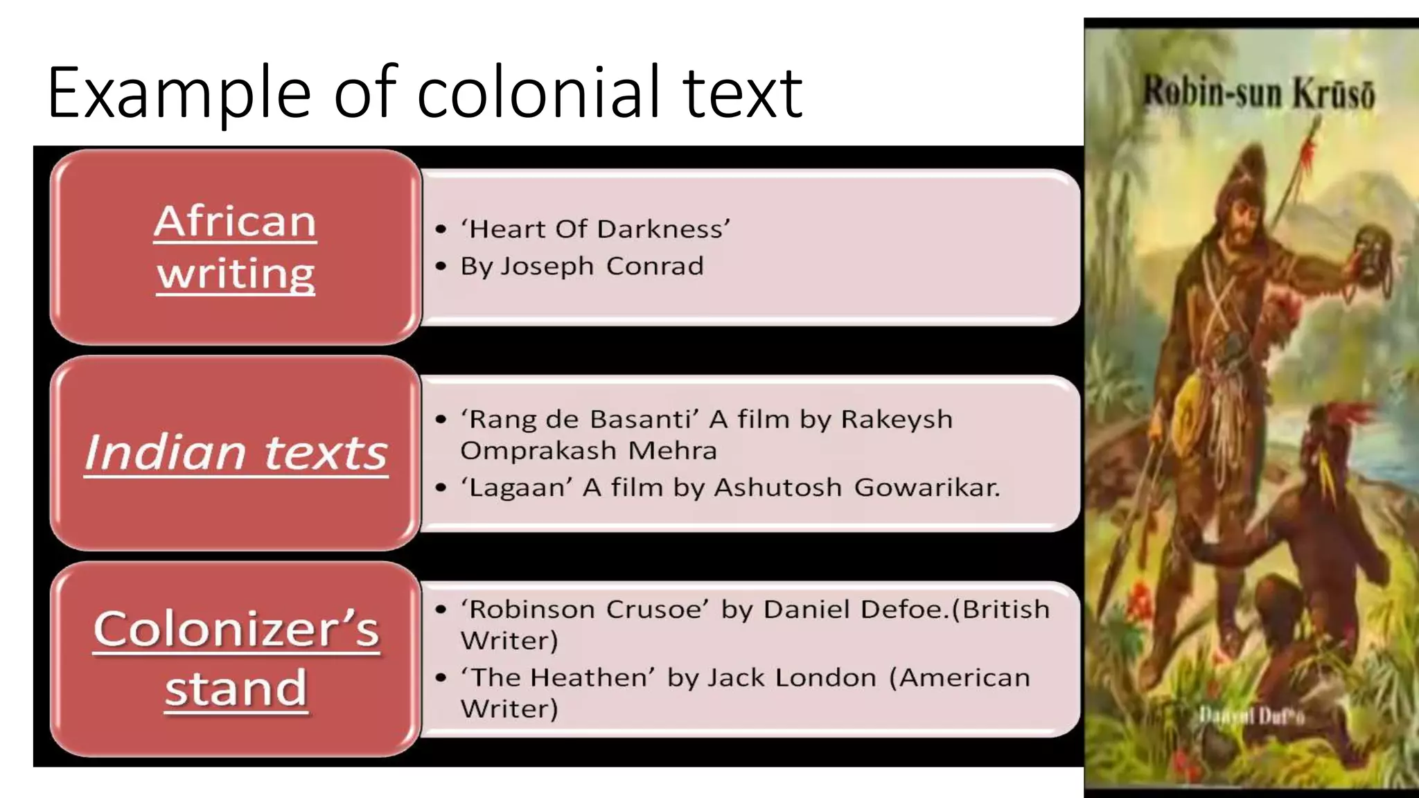 Post colonial literature | PPTX