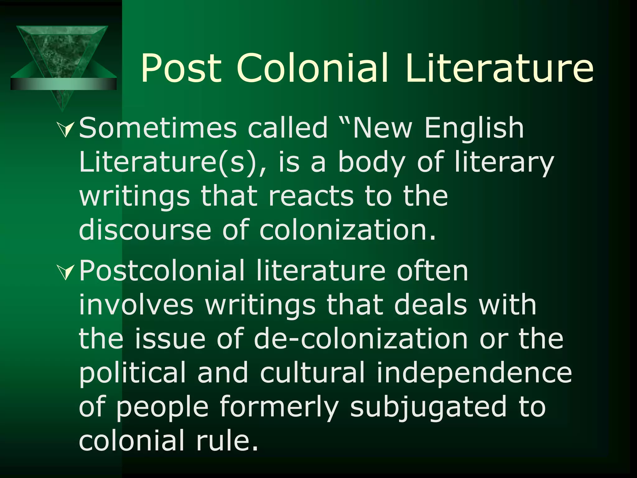 Postcolonial theory | PPTX