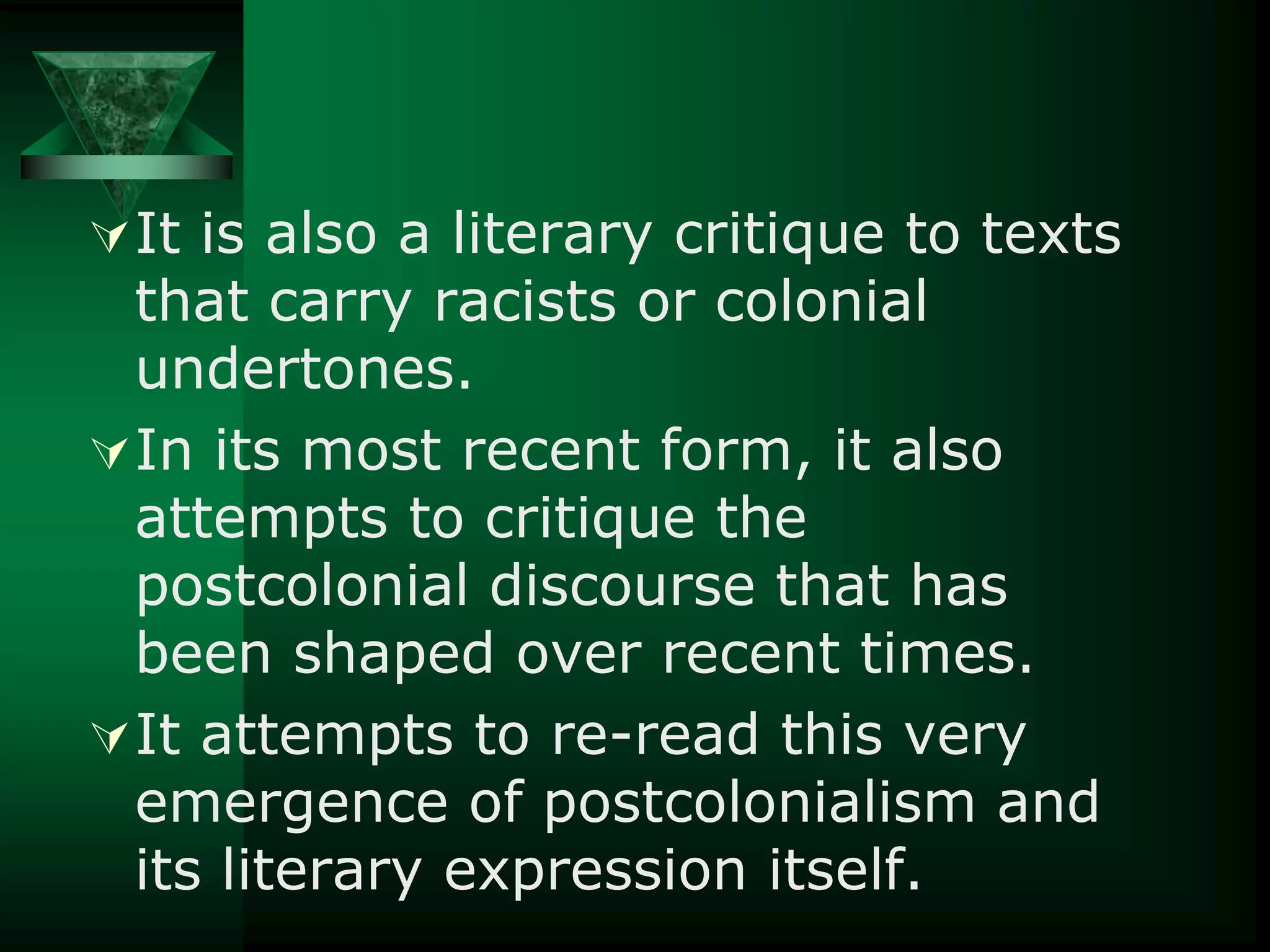 Postcolonial theory | PPTX