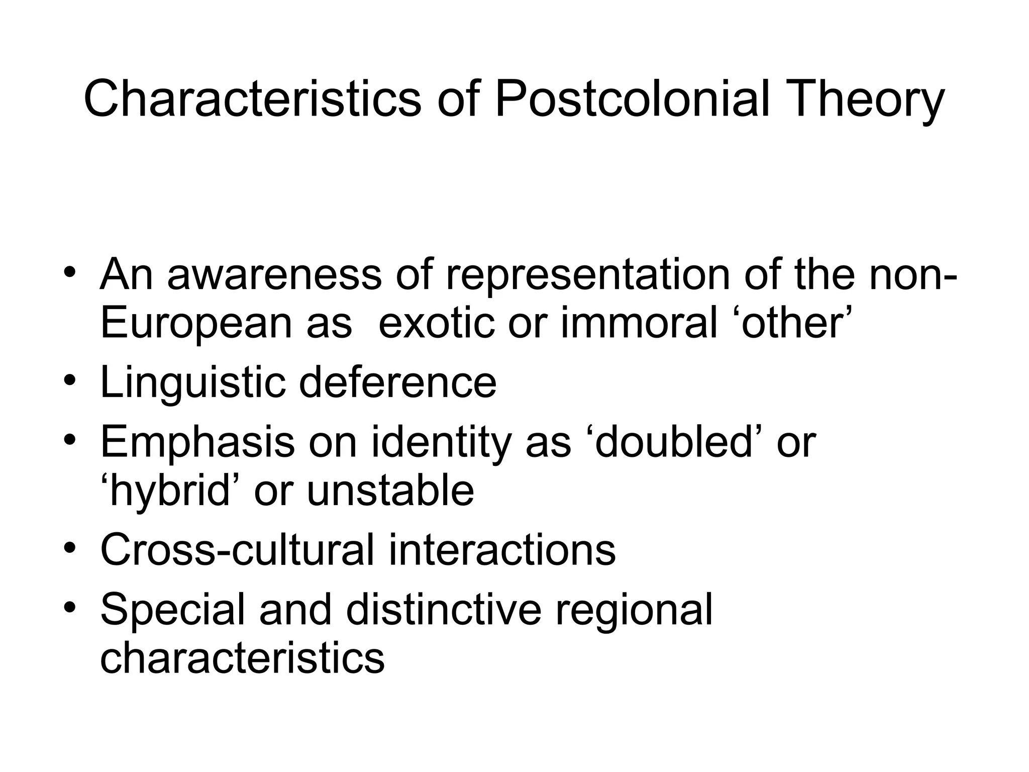Postcolonial Theory in literary studies and critisism .ppt