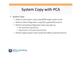 SAP Post Copy Automation | PPT