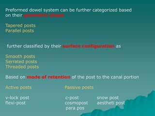 POST & CORE.ppt