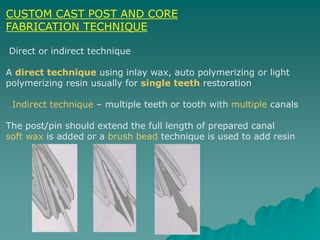 POST & CORE.ppt
