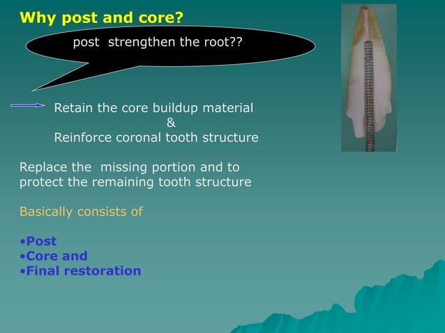 POST & CORE.ppt