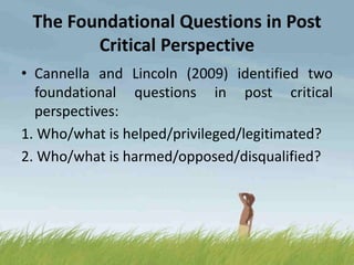 Postcritical research | PPTX