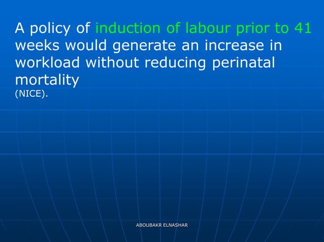 Postdate pregnancy | PDF