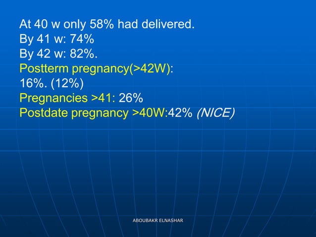 Postdate pregnancy | PDF