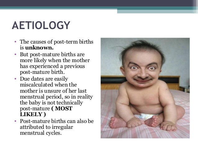 Post dates and induction