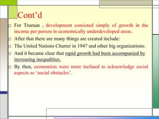 Post development theory | PPT