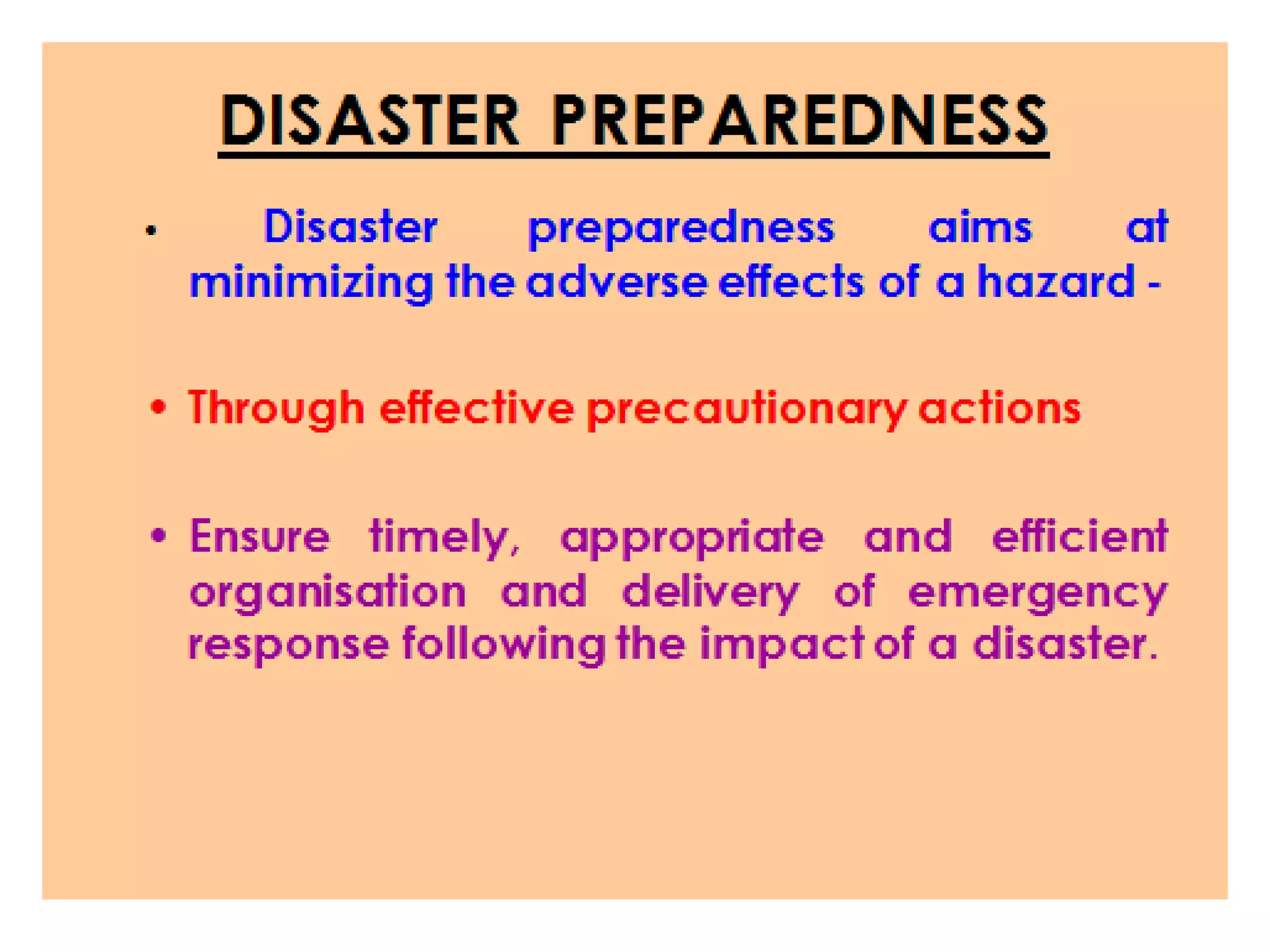 Post disaster mangement | PPT