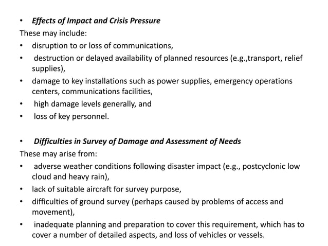 Post disaster mangement | PPT | First Aid | Injuries