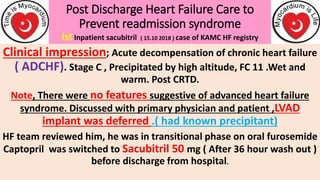Post discharge HF Care | PPTX