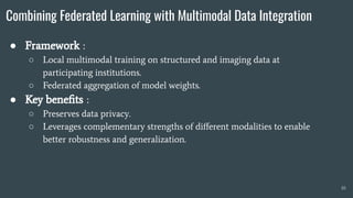 Multimodal Federated Learning for Robust Lung Cancer Prognosis | PDF