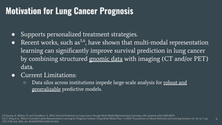 Multimodal Federated Learning for Robust Lung Cancer Prognosis | PDF
