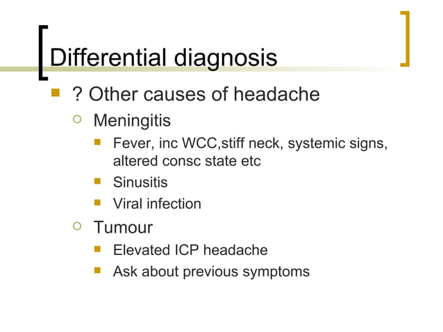 Post Dural Puncture Headache | PPT