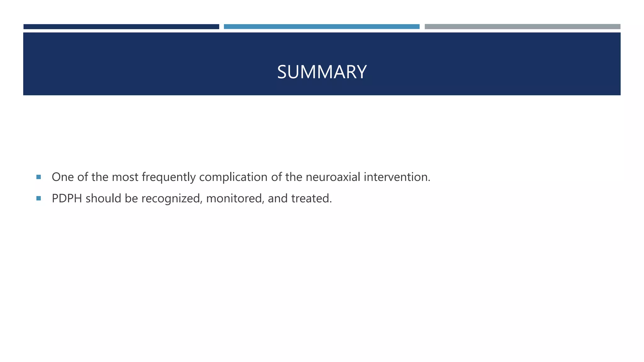 Post Dural Puncture Headache | PPTX