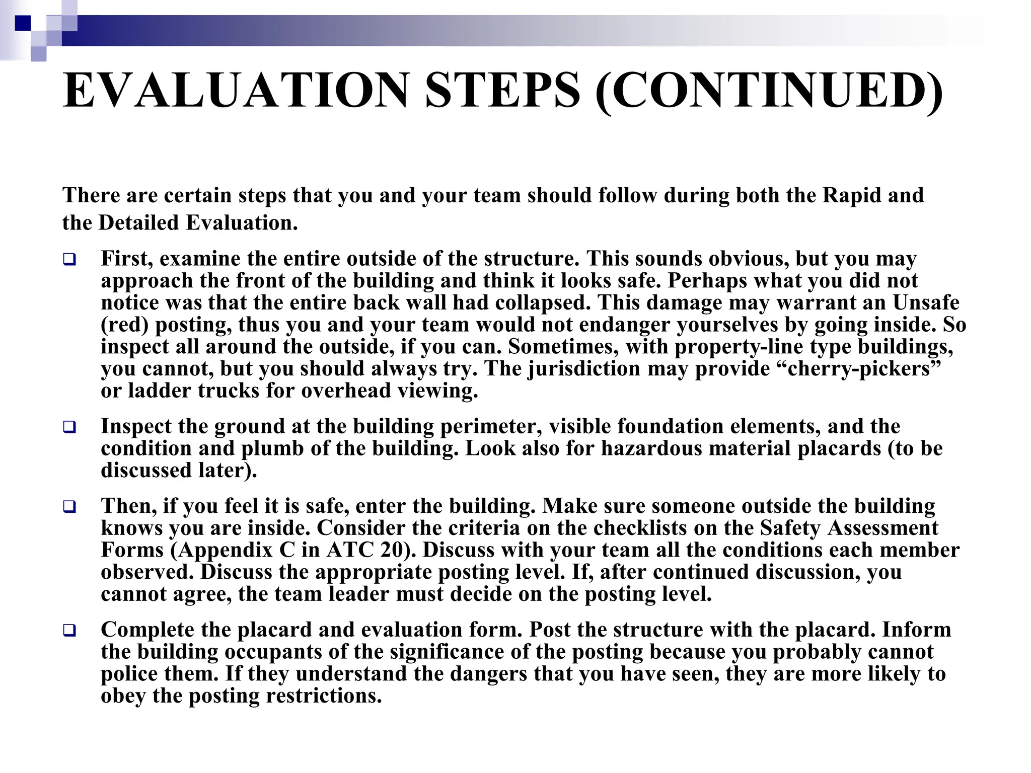 POST EARTHQUAKE BUILDING SAFETY EVALUATION TRAINING.pptx