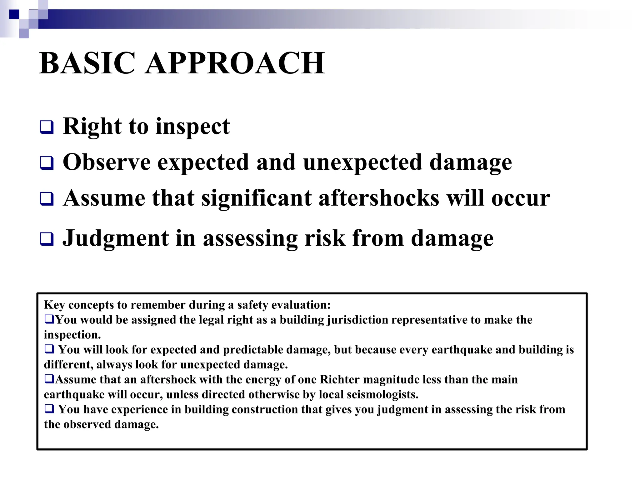 POST EARTHQUAKE BUILDING SAFETY EVALUATION TRAINING.pptx