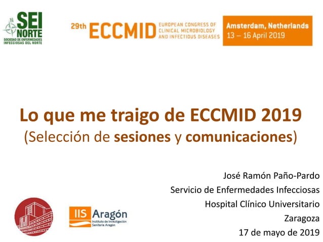 Post eccmid 2019 | PPT