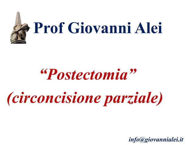 Postectomia | PDF