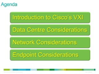 Cisco VXI--Desktop Virtualization | PPTX