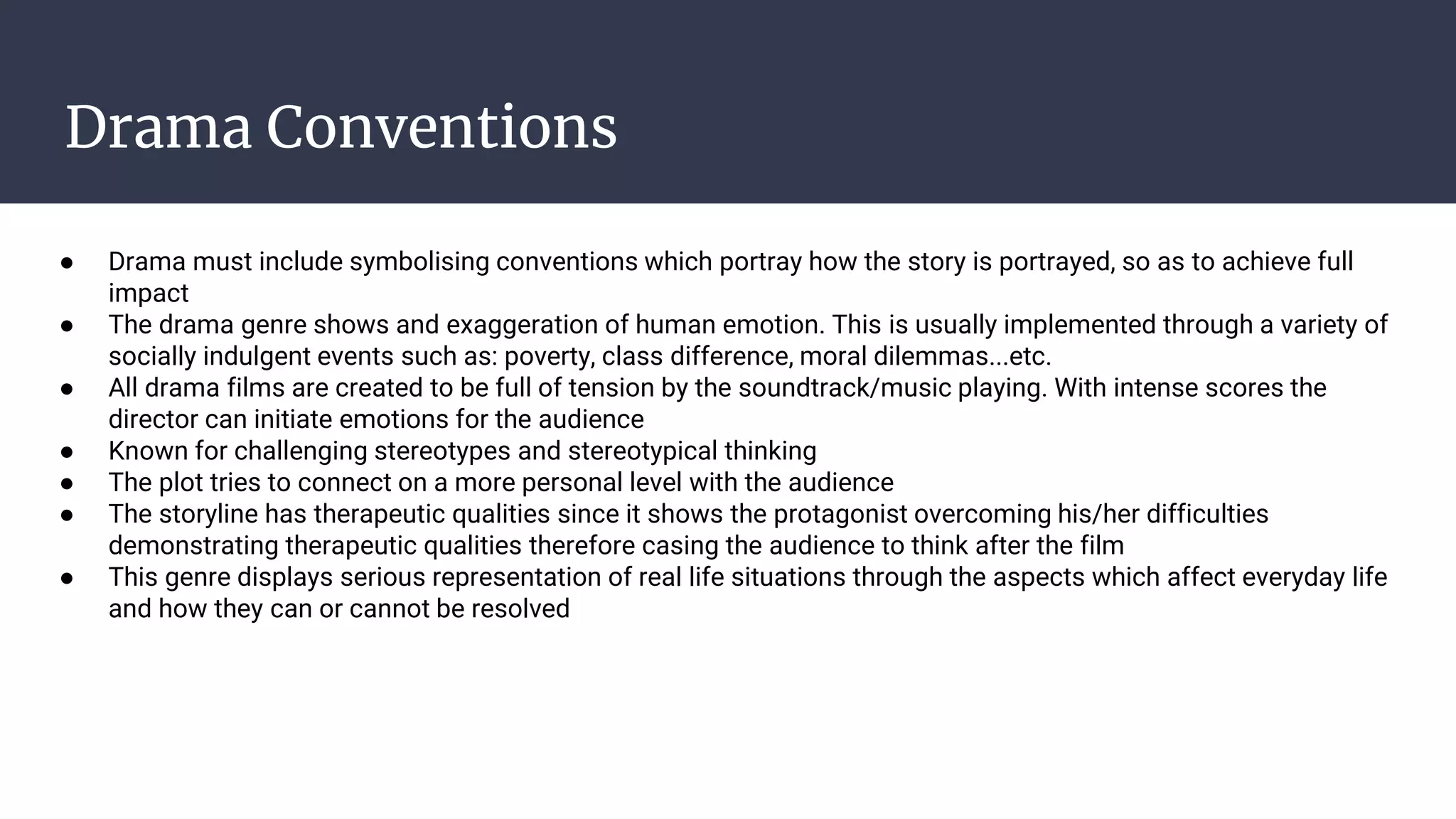 A2 Level Media Comedy Drama Codes & Conventions | PPTX