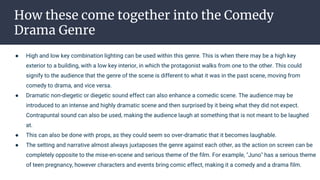 A2 Level Media Comedy Drama Codes & Conventions | PPTX