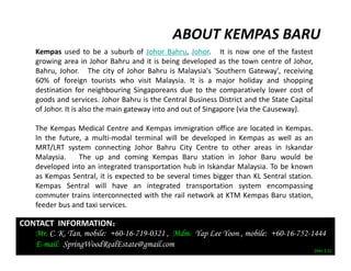 Lot 1846 Kempas with front and back road access and next to Shell and ...