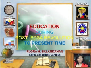 Post Edsa Revolution to Present Time by Flora H. Salandanan | PPTX