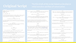 Script and Storyboard Development | PPTX | Screenwriting | Content ...