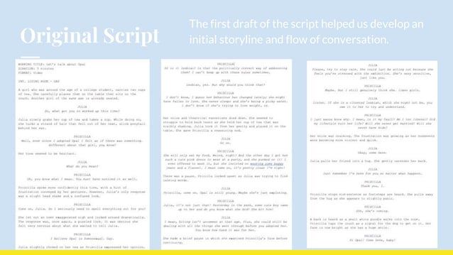 Script and Storyboard Development | PPT