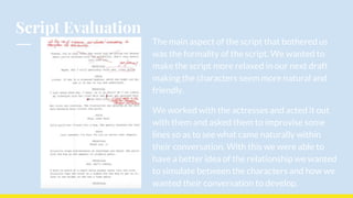 A2 Level Media Script and Storyboard development | PPT | Free Download