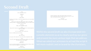 A2 Level Media Script and Storyboard development | PPT | Free Download