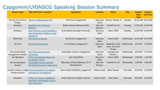 Salesforce as a Unifying Platform | PPT