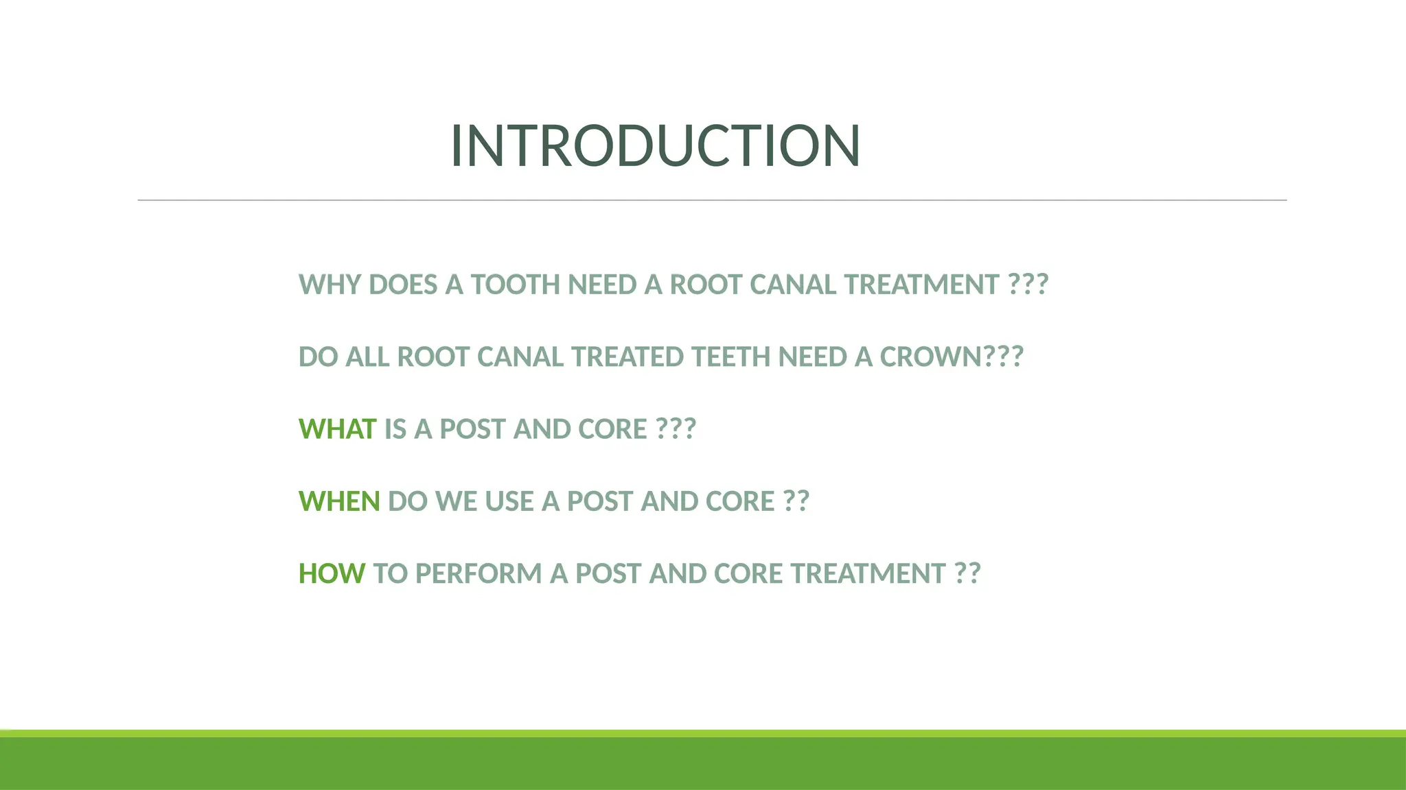 post endontic restoration and post and core .pptx