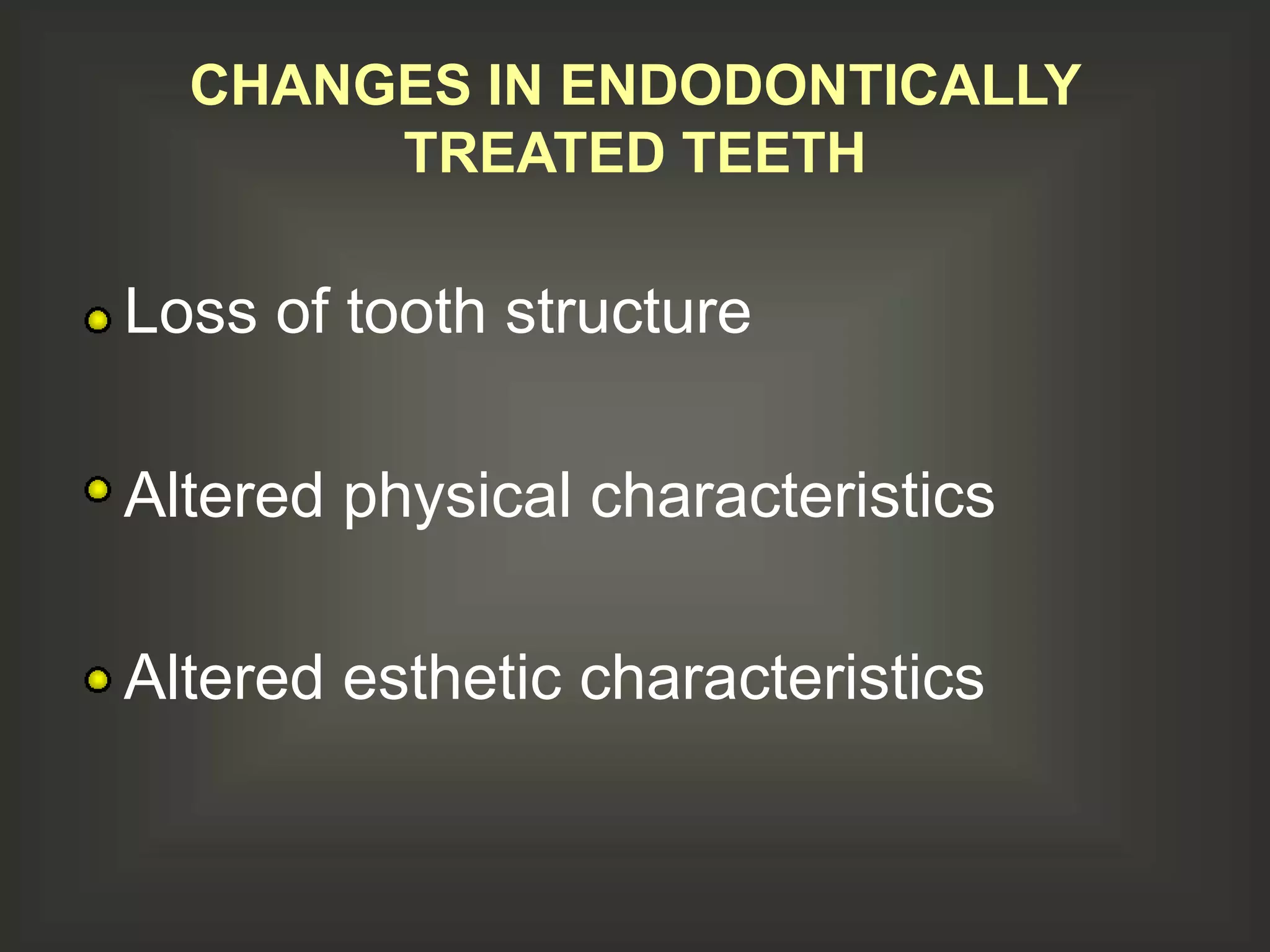 POST ENDODONTIC RESTORATION(Dr SAICHARAN) | PPT