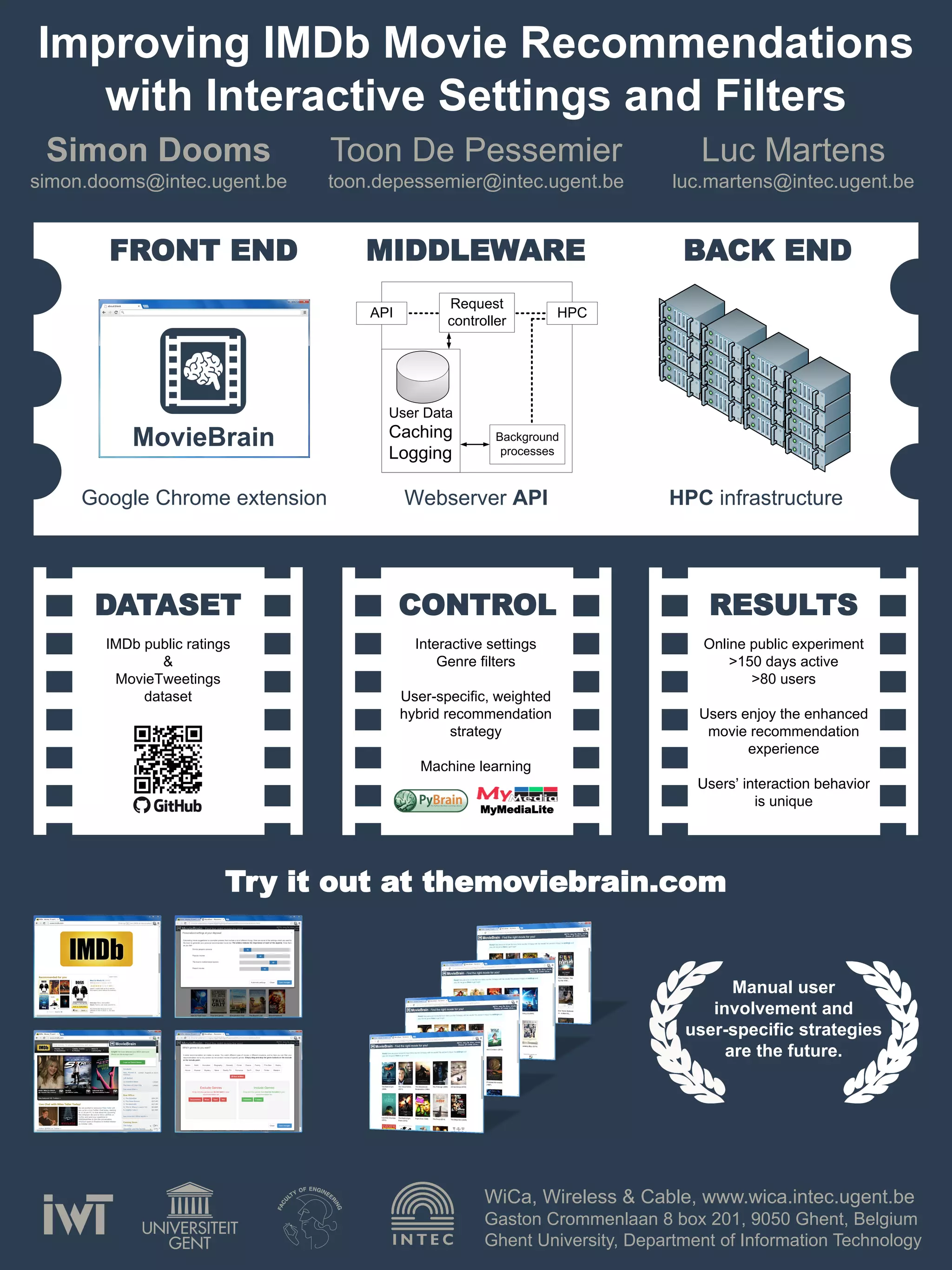 Improving IMDb Movie Recommendations with Interactive Settings and Filters | PDF | Computing ...