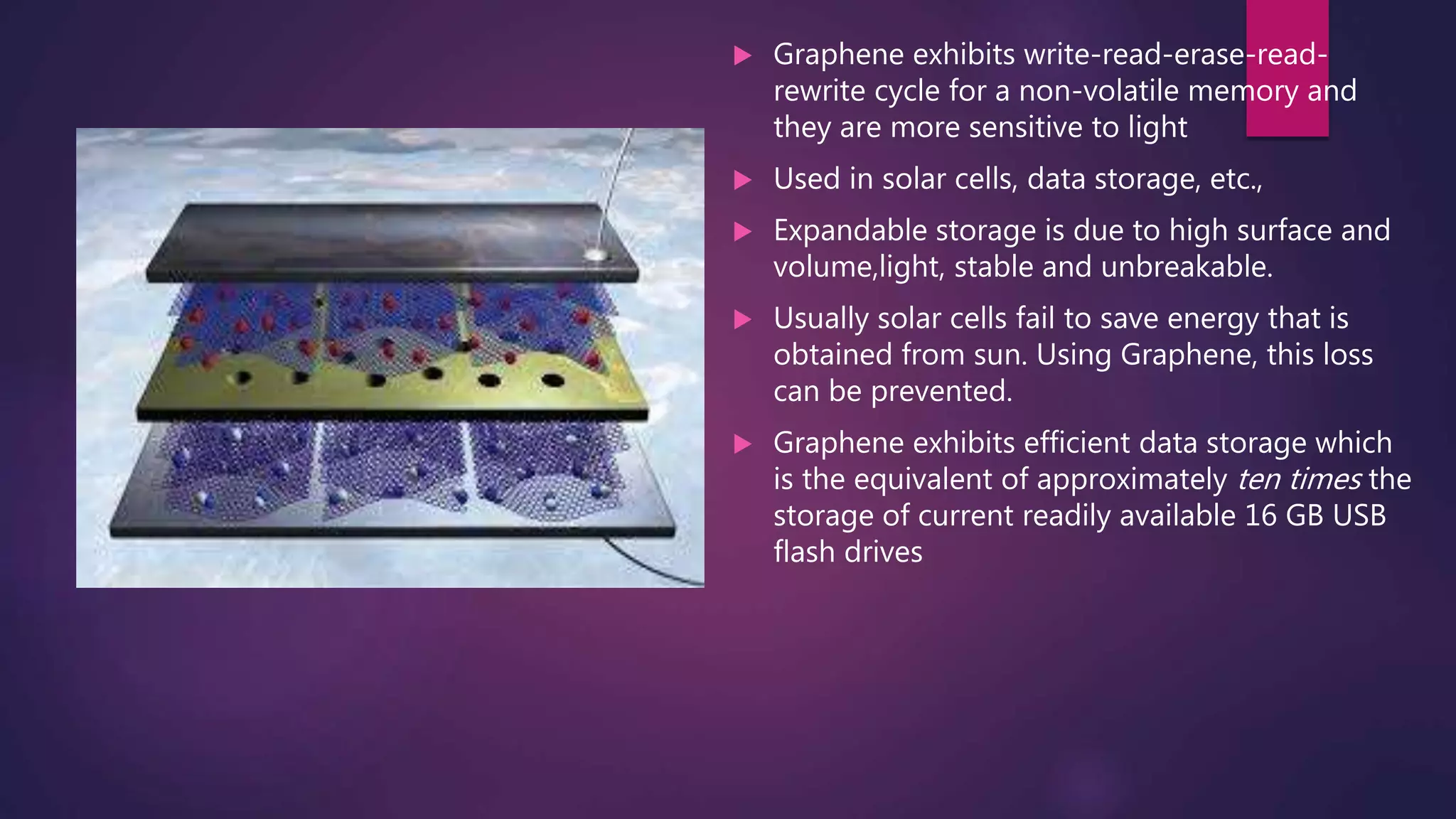 graphene applications | PPTX