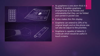graphene applications | PPTX