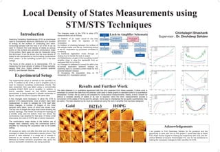 Poster : STM/STS Techniques | PPT