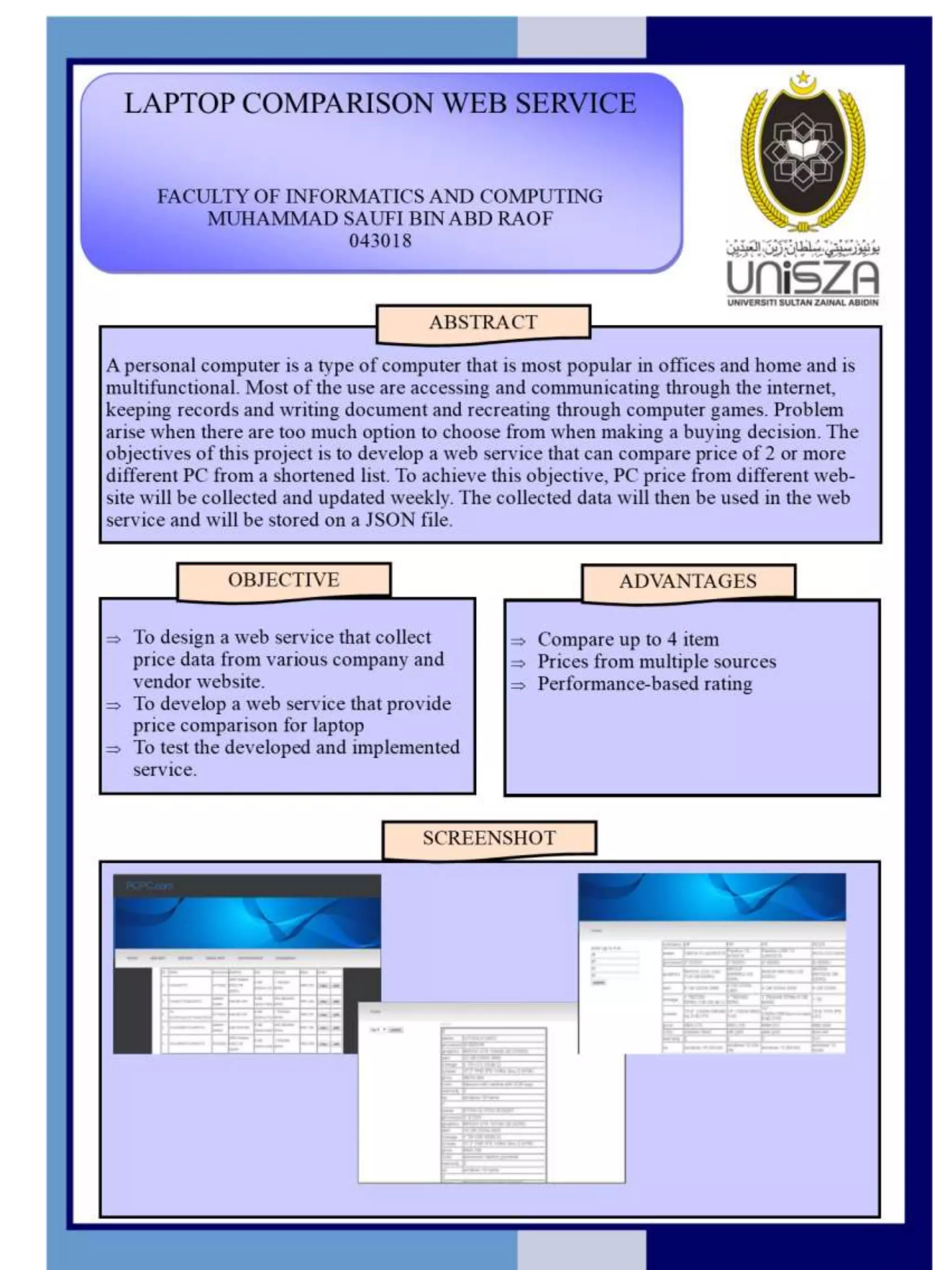 Poster Final Year Project | PPTX
