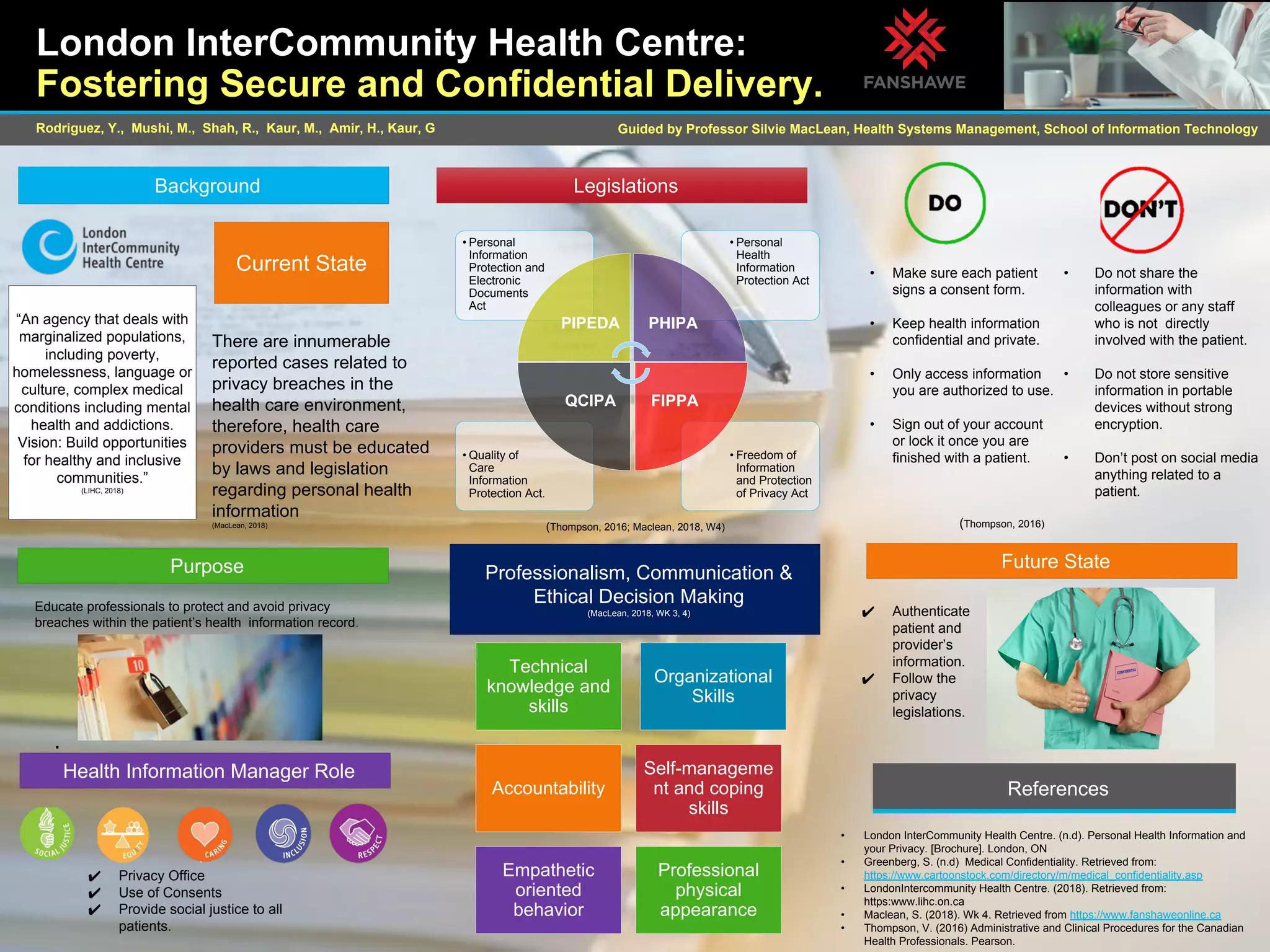 poster presentation on fostering secure and confidential delivery | PDF
