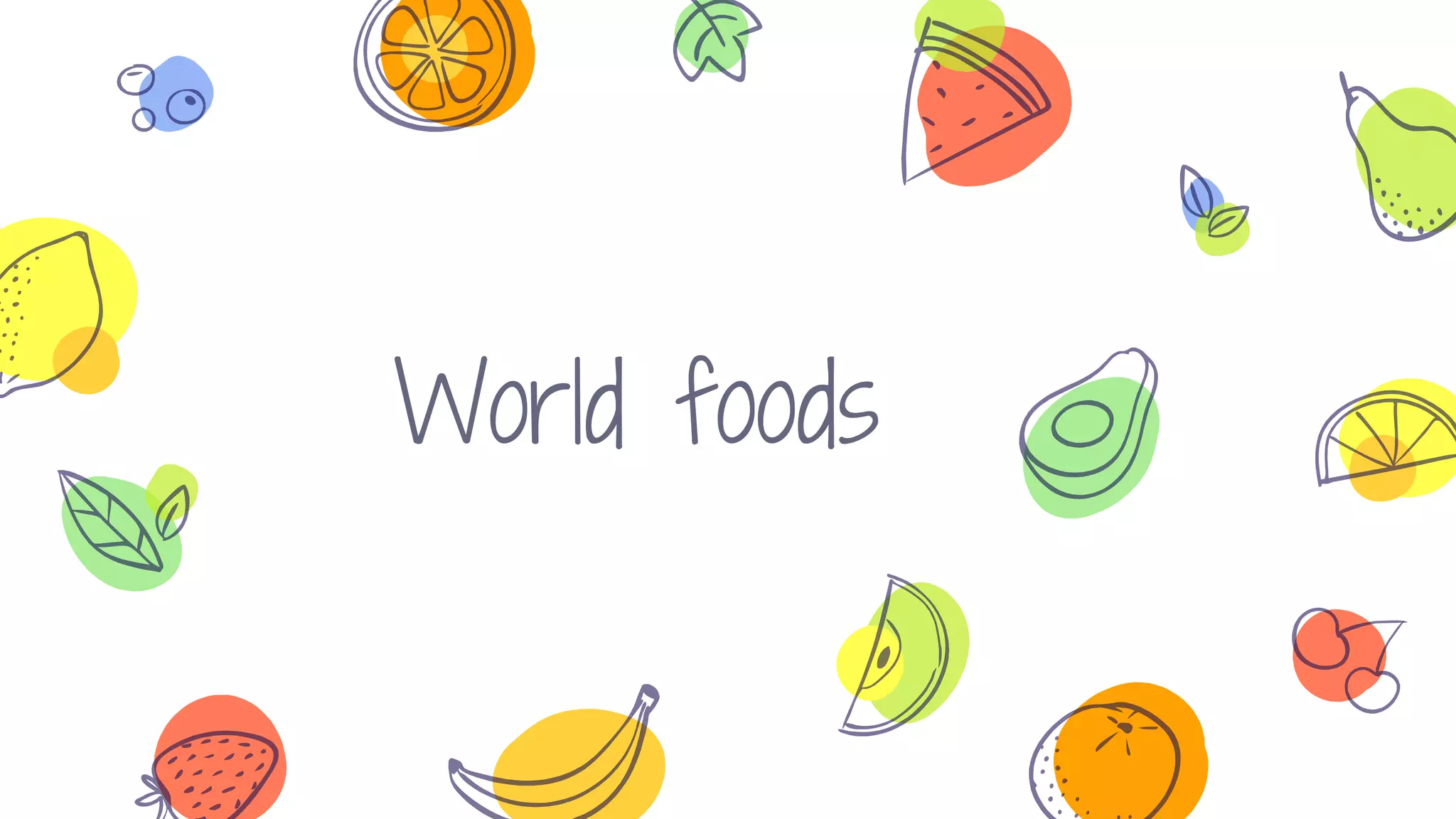 World foods | PPTX