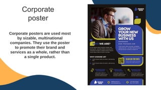 THE DEFINITION OF POSTER, KINDS OF POSTER | PPTX