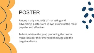 THE DEFINITION OF POSTER, KINDS OF POSTER | PPTX