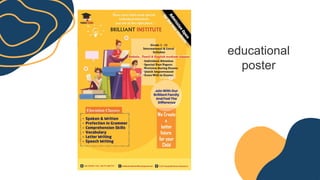 THE DEFINITION OF POSTER, KINDS OF POSTER | PPTX