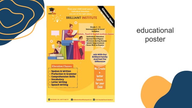 THE DEFINITION OF POSTER, KINDS OF POSTER | PPTX